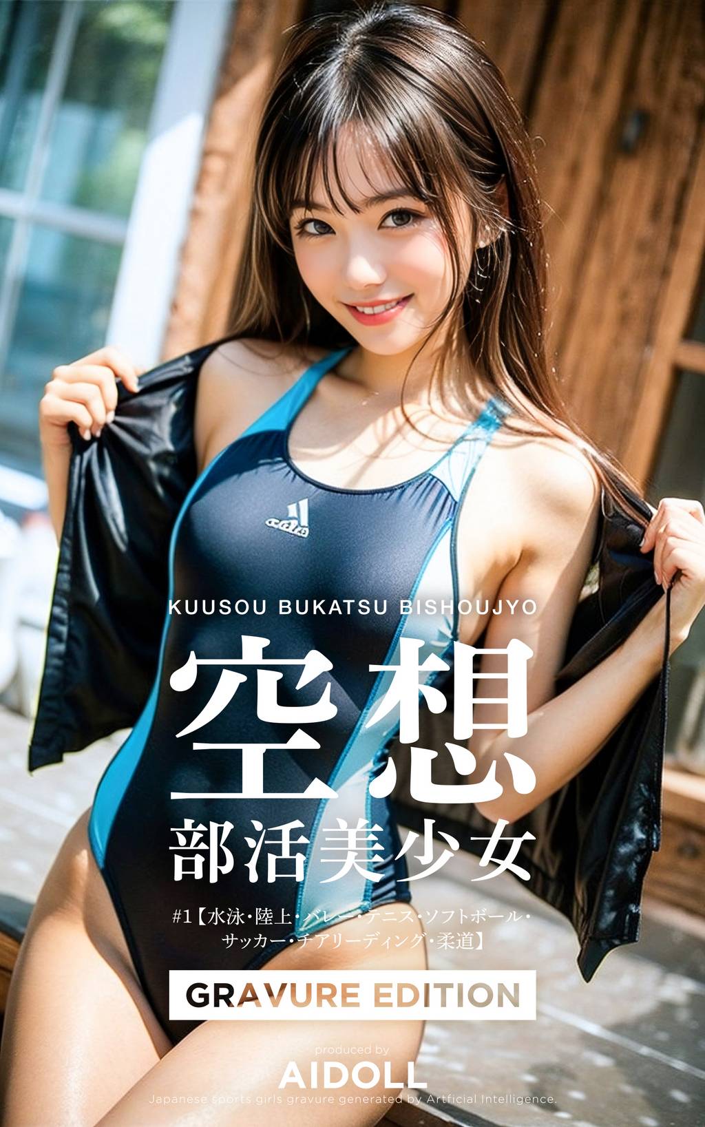 空想部活美少女 1 【水泳・陸上・バレー・テニス・ソフトボール・サッカー・チアリーディング・柔道】 Gravure Edition 写真集