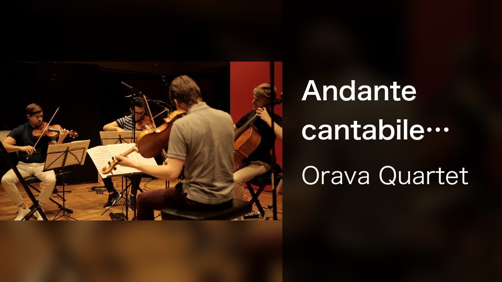 Andante cantabile (String Quartet No. 1 in D major, Op. 11)(音楽・ライブ / 2018) - 動画配信 | U-NEXT 31日間 ...