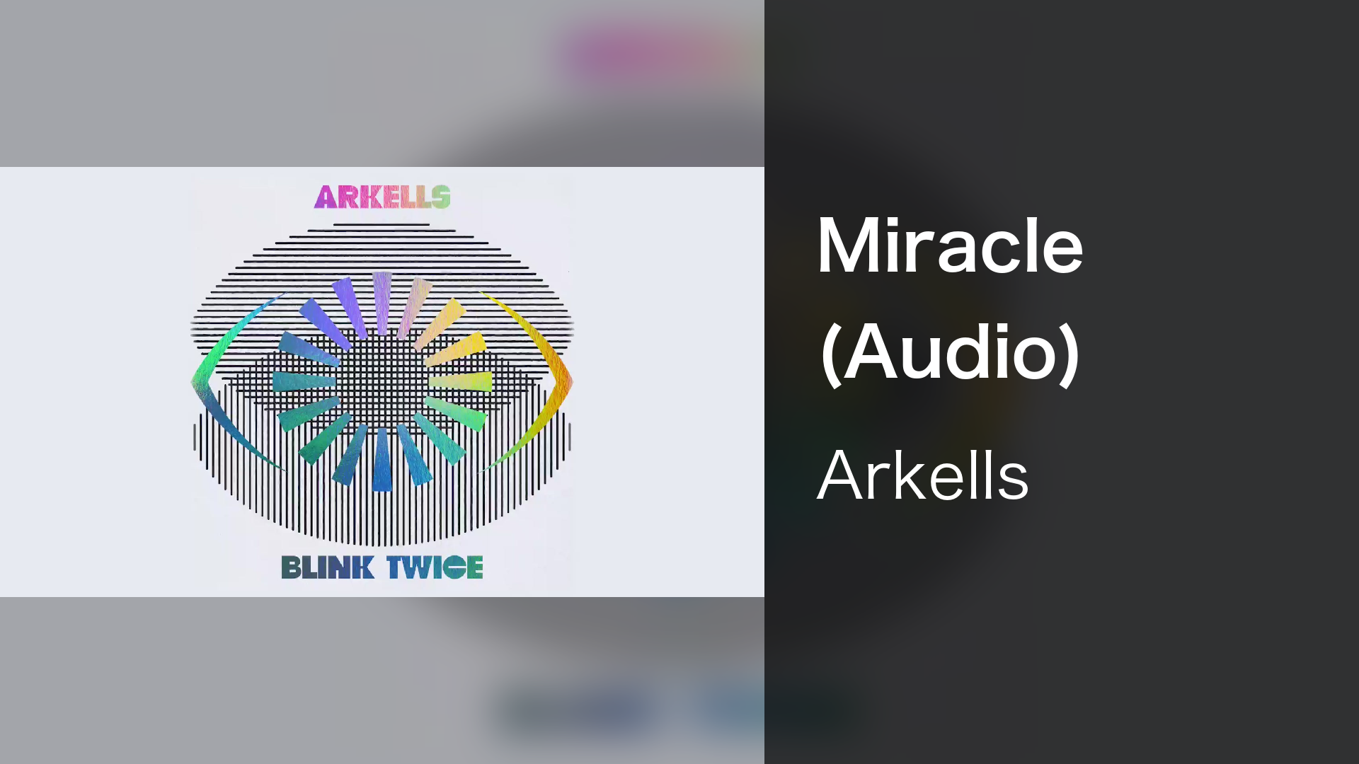 Miracle (Audio)(音楽・ライブ / 2022) - 動画配信 | U-NEXT 31日間無料トライアル