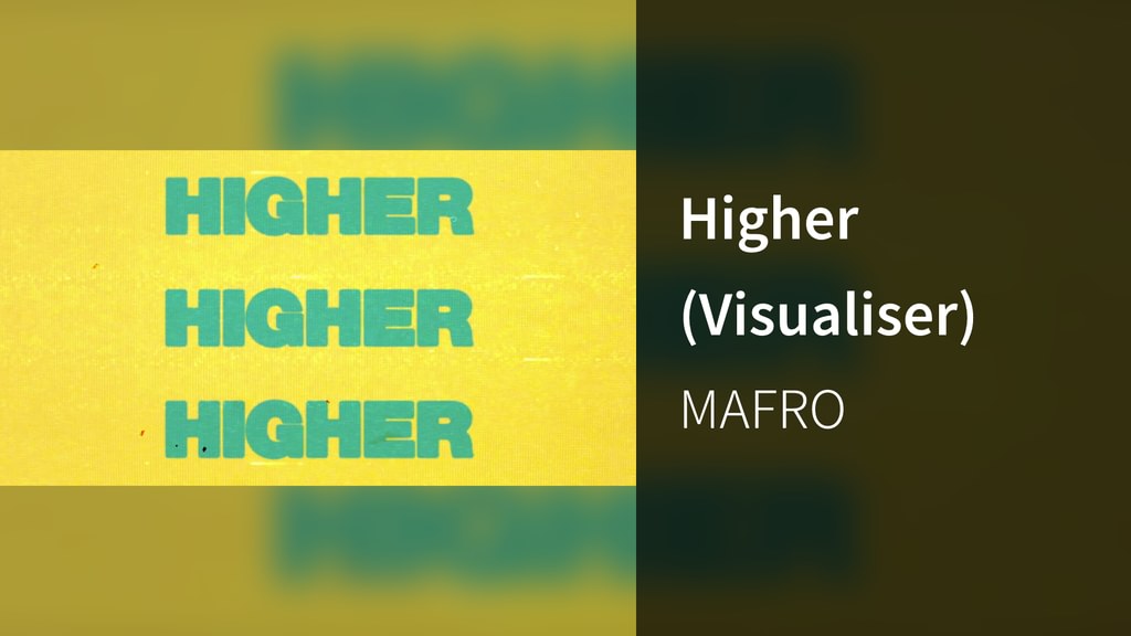 Higher (Visualiser)(音楽・ライブ / 2023) - 動画配信 | U-NEXT 31日間無料トライアル