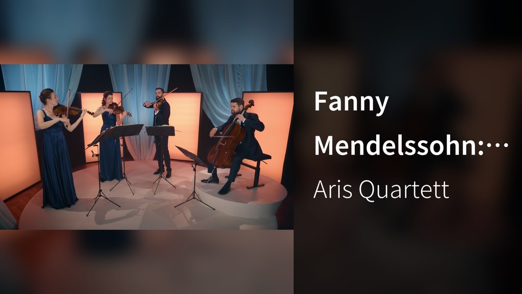 Fanny Mendelssohn: String Quartet in E-Flat Major: I. Adagio ma non troppo (Live / Musical ...