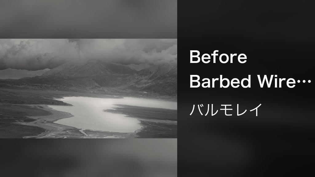Before Barbed Wire (Visualizer)(音楽・ライブ / 2024) - 動画配信 | U-NEXT 31日間無料トライアル