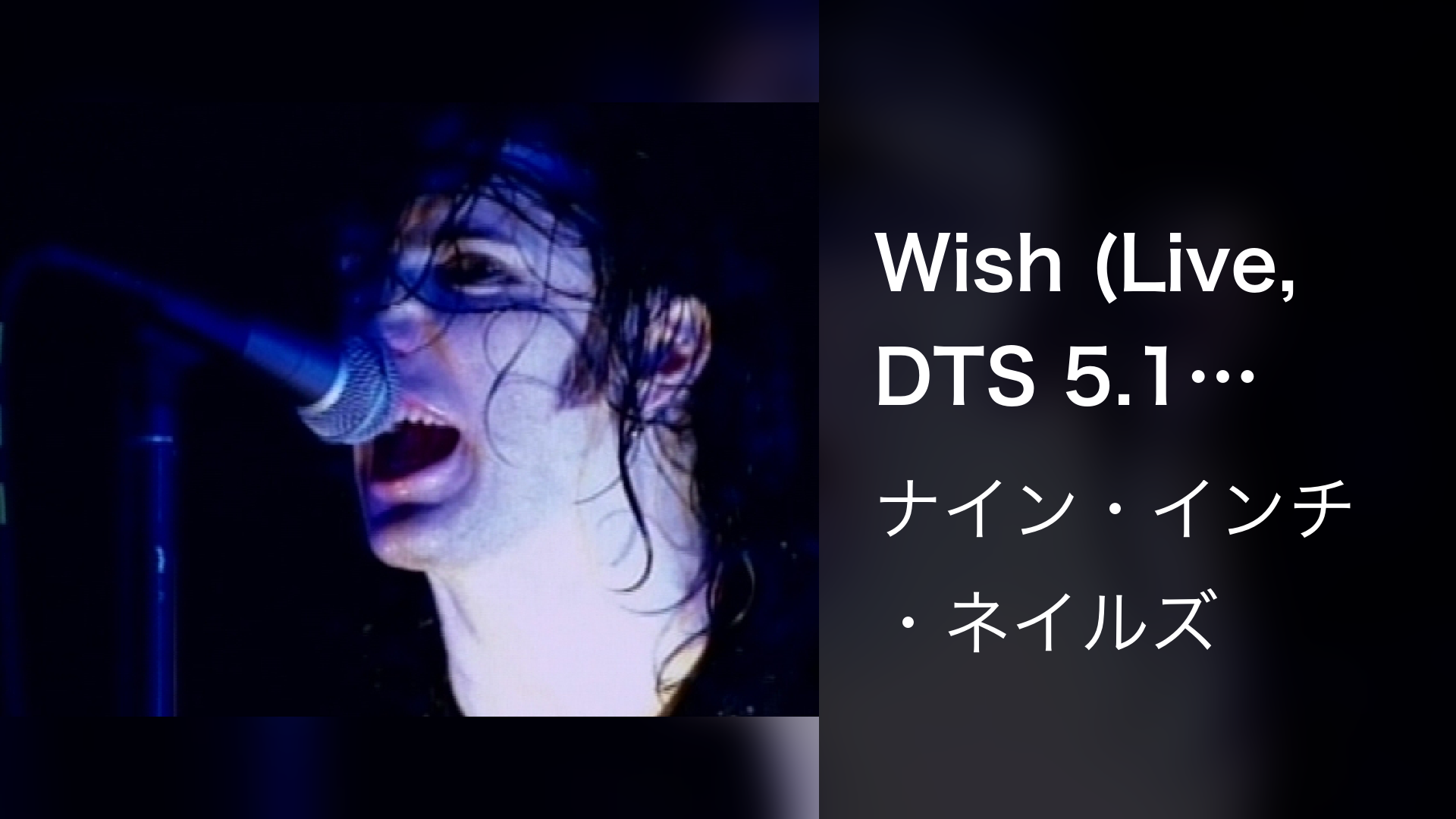 Wish (Live, DTS 5.1 Surround Version)(音楽・ライブ / 2009) - 動画配信 | U-NEXT 31 ...
