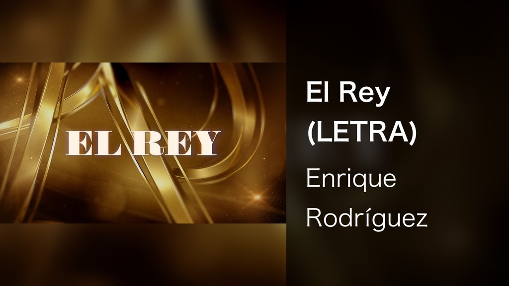 El Rey (LETRA)(音楽・ライブ / 2022) - 動画配信 | U-NEXT 31日間無料トライアル