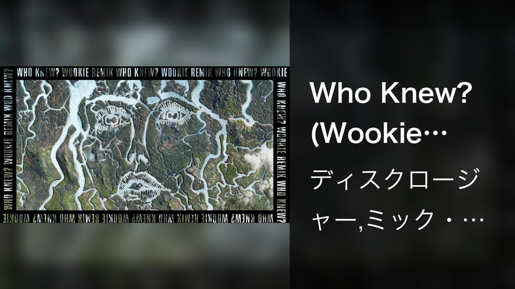 Who Knew? (Wookie Remix / Audio)(音楽・ライブ / 2020) - 動画配信 | U-NEXT 31日間無料トライアル