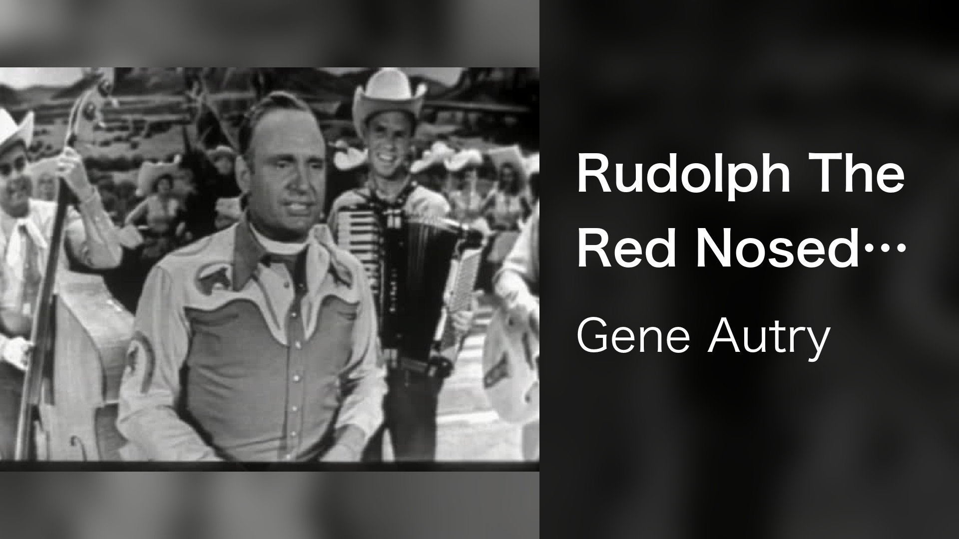 Rudolph The Red Nosed Reindeer (Live On The Ed Sullivan Show, September ...