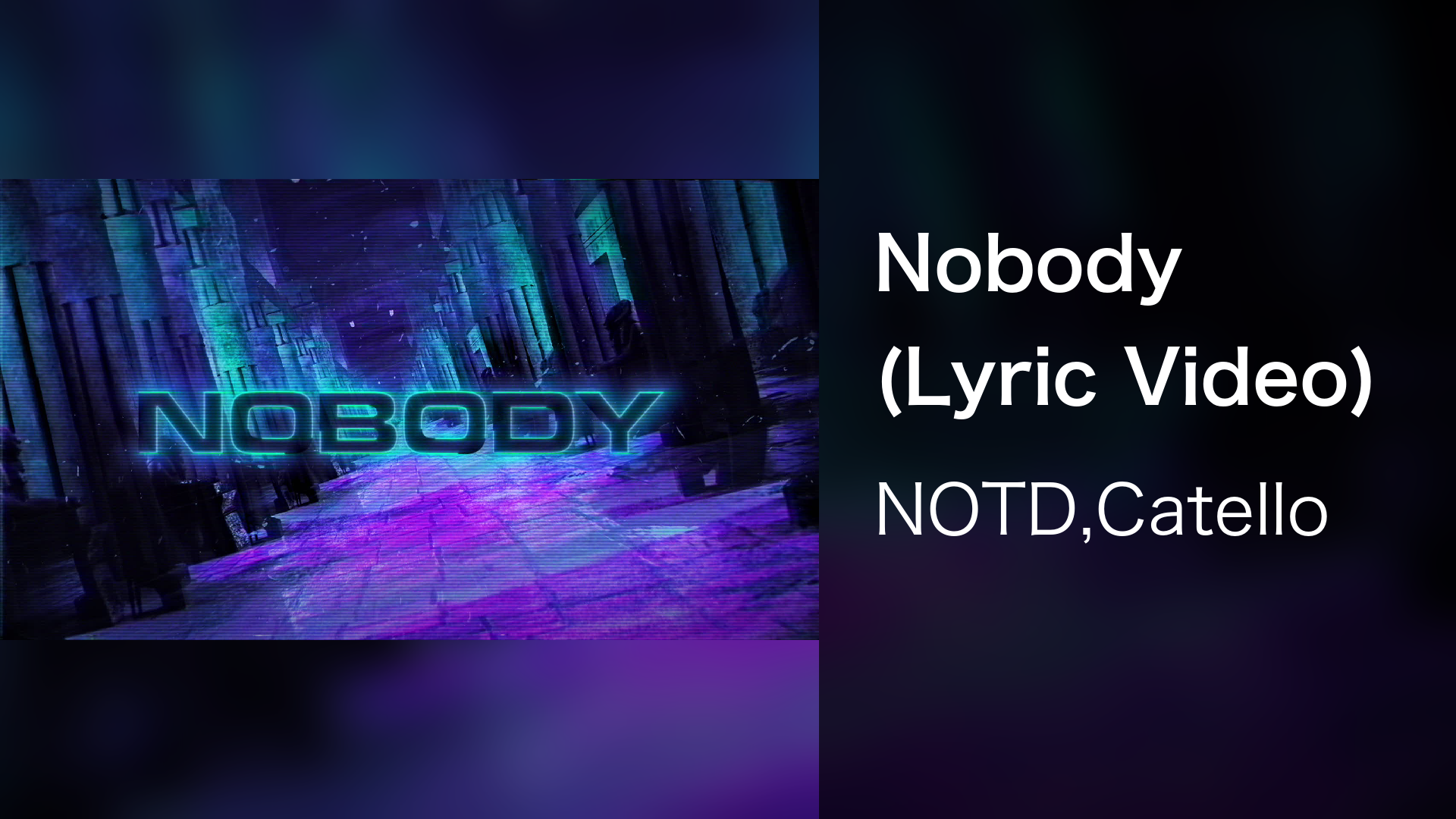 Nobody (Lyric Video)(音楽・ライブ / 2020) - 動画配信 | U-NEXT 31日間無料トライアル