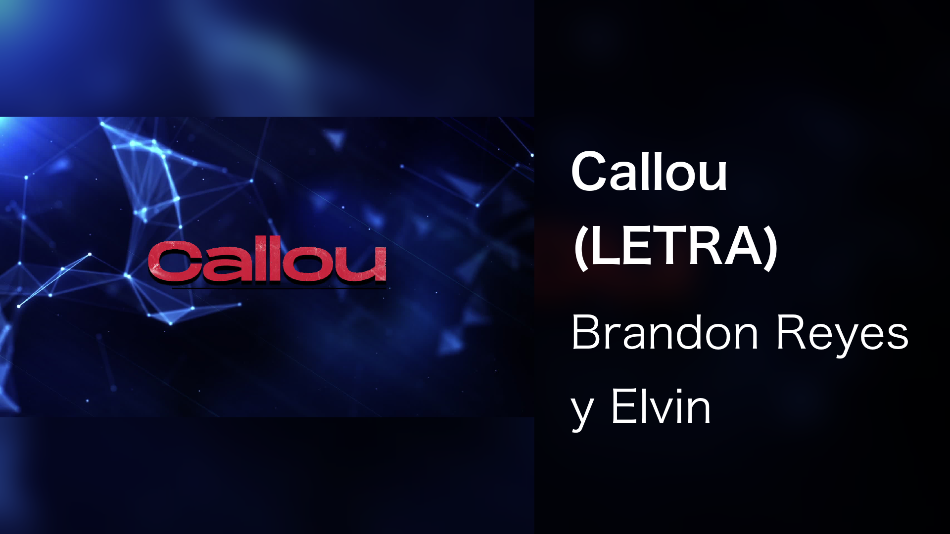 Callou (LETRA)(音楽・ライブ / 2021) - 動画配信 | U-NEXT 31日間無料トライアル