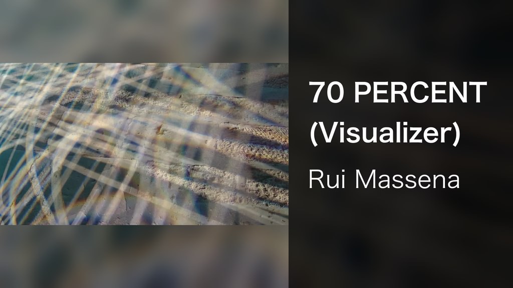70 PERCENT (Visualizer)(音楽・ライブ / 2021) - 動画配信 | U-NEXT 31日間無料トライアル