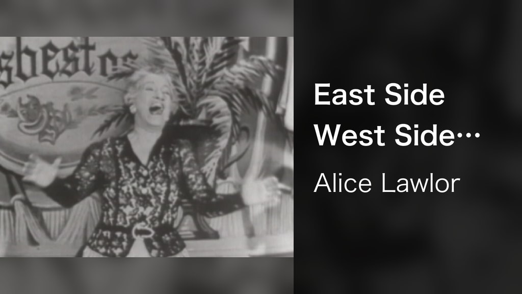 East Side West Side (Live On The Ed Sullivan Show, May 2, 1954)(音楽・ライブ ...