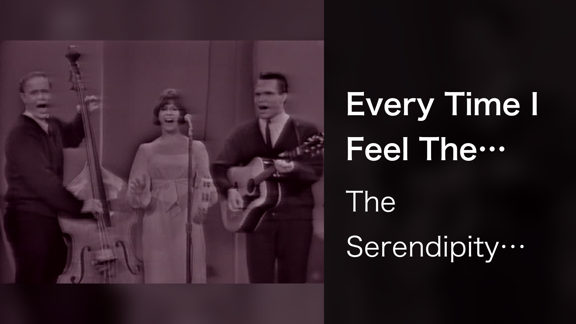 Every Time I Feel The Spirit (Live On The Ed Sullivan Show, December 27 ...