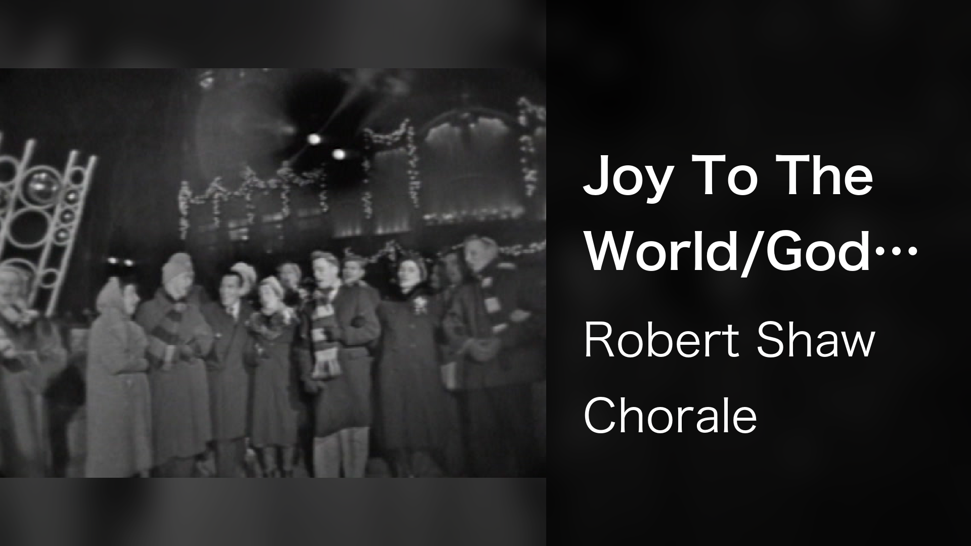 Joy To The World/God Rest Ye Merry Gentlemen/The First Noel (Medley ...