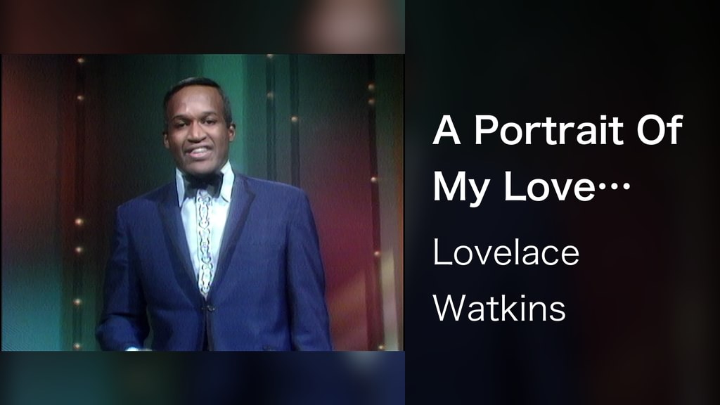 A Portrait Of My Love (Live On The Ed Sullivan Show, December 22, 1968 ...