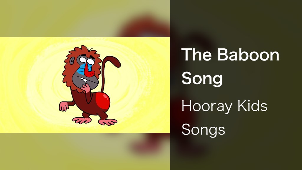 The Baboon Song(音楽・ライブ / 2021) - 動画配信 | U-NEXT 31日間無料トライアル