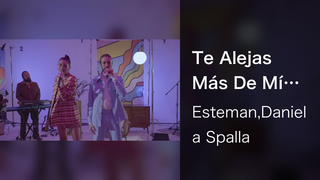 Te Alejas Más De Mí (En Vivo)(音楽・ライブ / 2021) - 動画配信 | U-NEXT 31日間無料トライアル