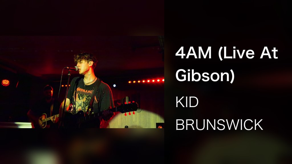 4AM (Live At Gibson)(音楽・ライブ / 2021) - 動画配信 | U-NEXT 31日間無料トライアル
