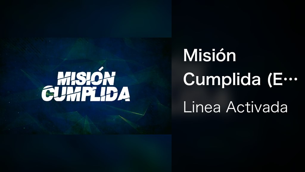 Misión Cumplida (En Vivo/LETRA)(音楽・ライブ / 2021) - 動画配信 | U-NEXT 31日間無料トライアル