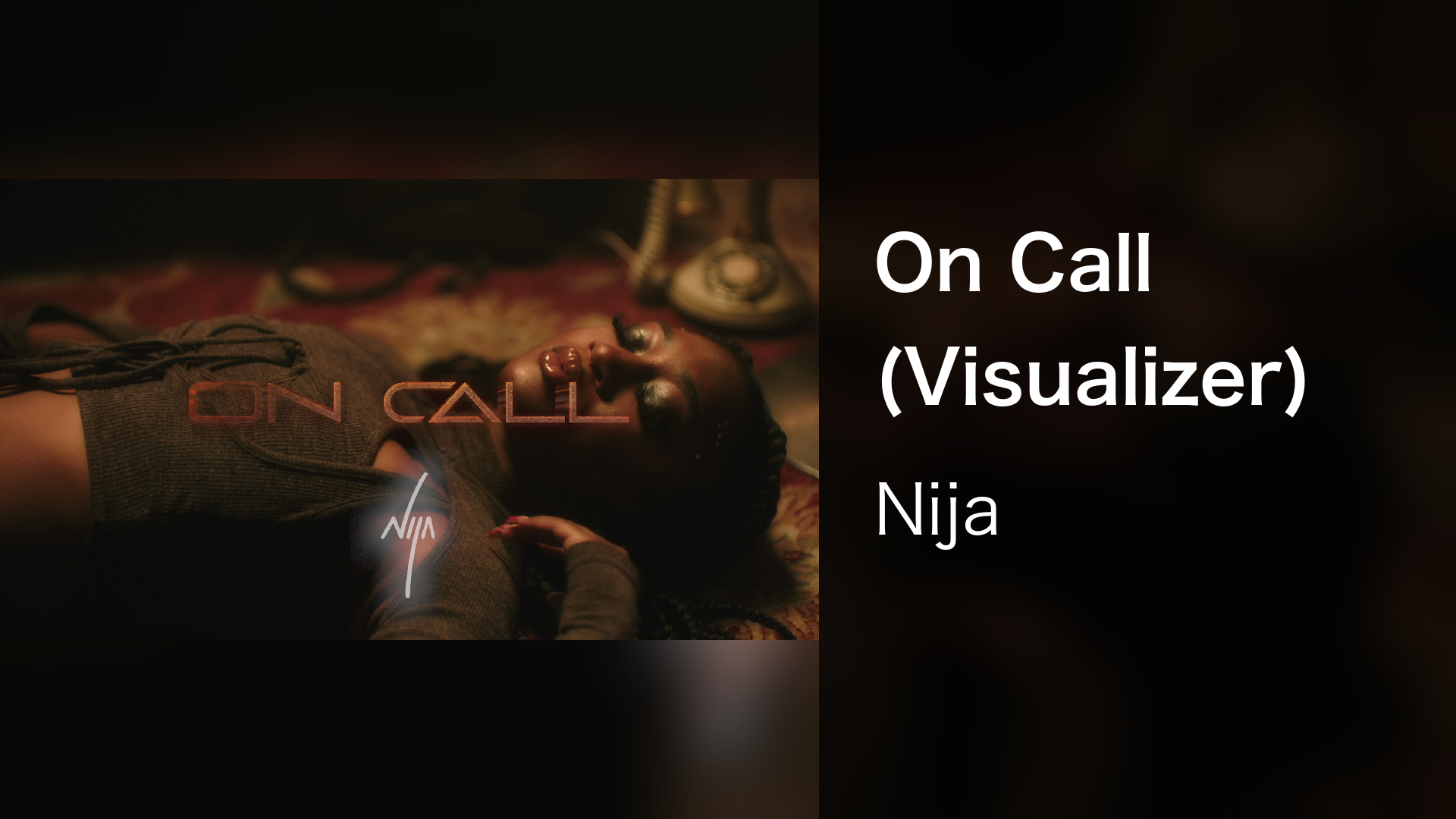 On Call (Visualizer)(音楽・ライブ / 2021) - 動画配信 | U-NEXT 31日間無料トライアル