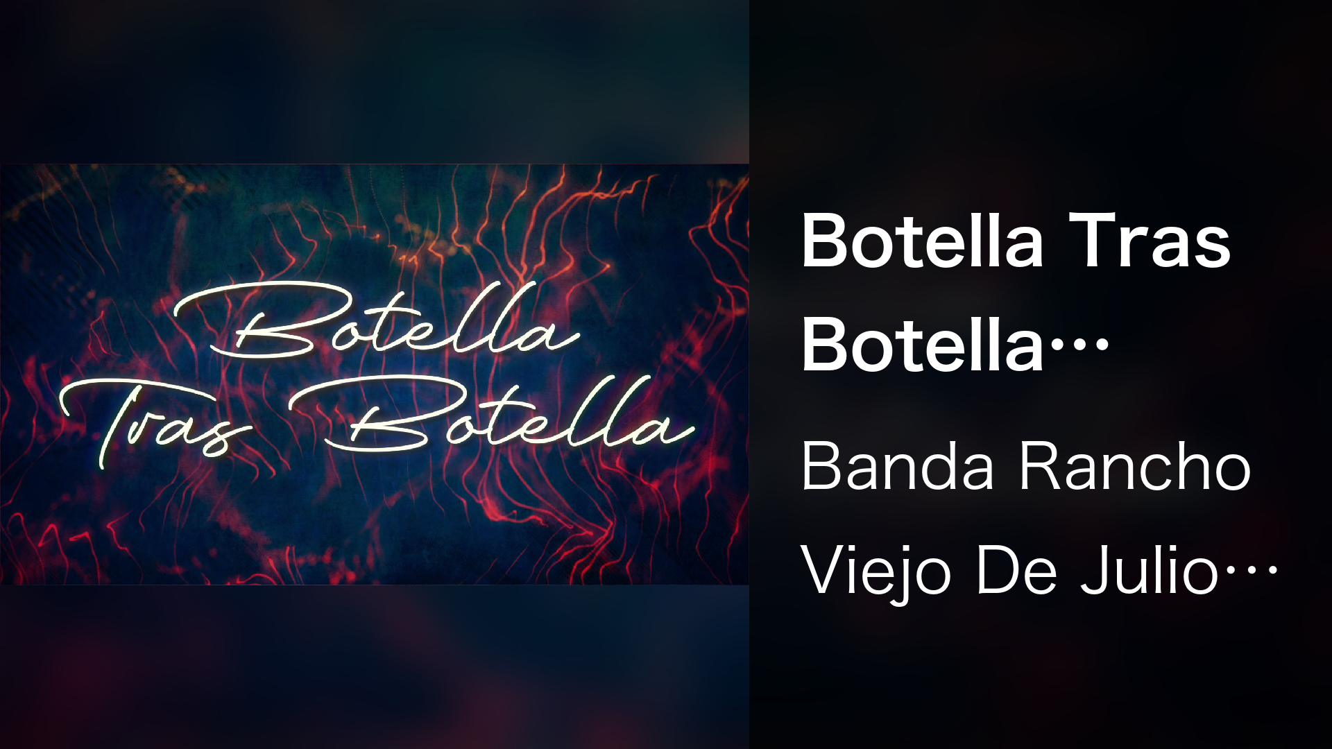 Botella Tras Botella (LETRA)(音楽・ライブ / 2021) - 動画配信 | U-NEXT 31日間無料トライアル