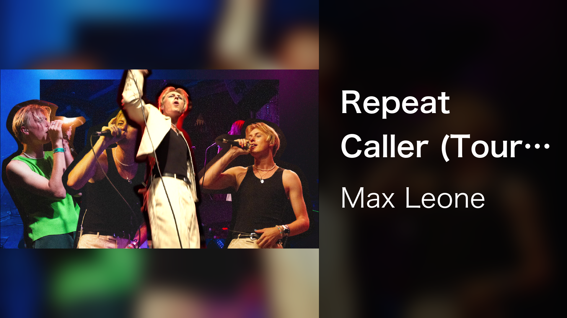 Repeat Caller (Tour Video)(音楽・ライブ / 2021) - 動画配信 | U-NEXT 31日間無料トライアル