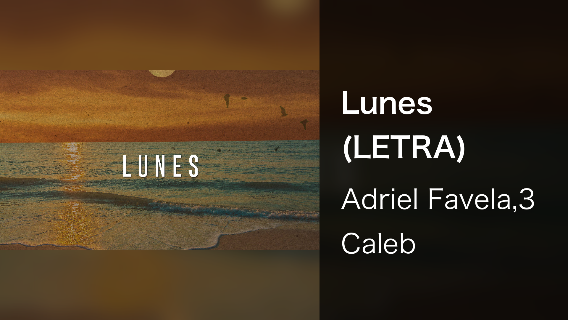 Lunes (LETRA)(音楽・ライブ / 2022) - 動画配信 | U-NEXT 31日間無料トライアル