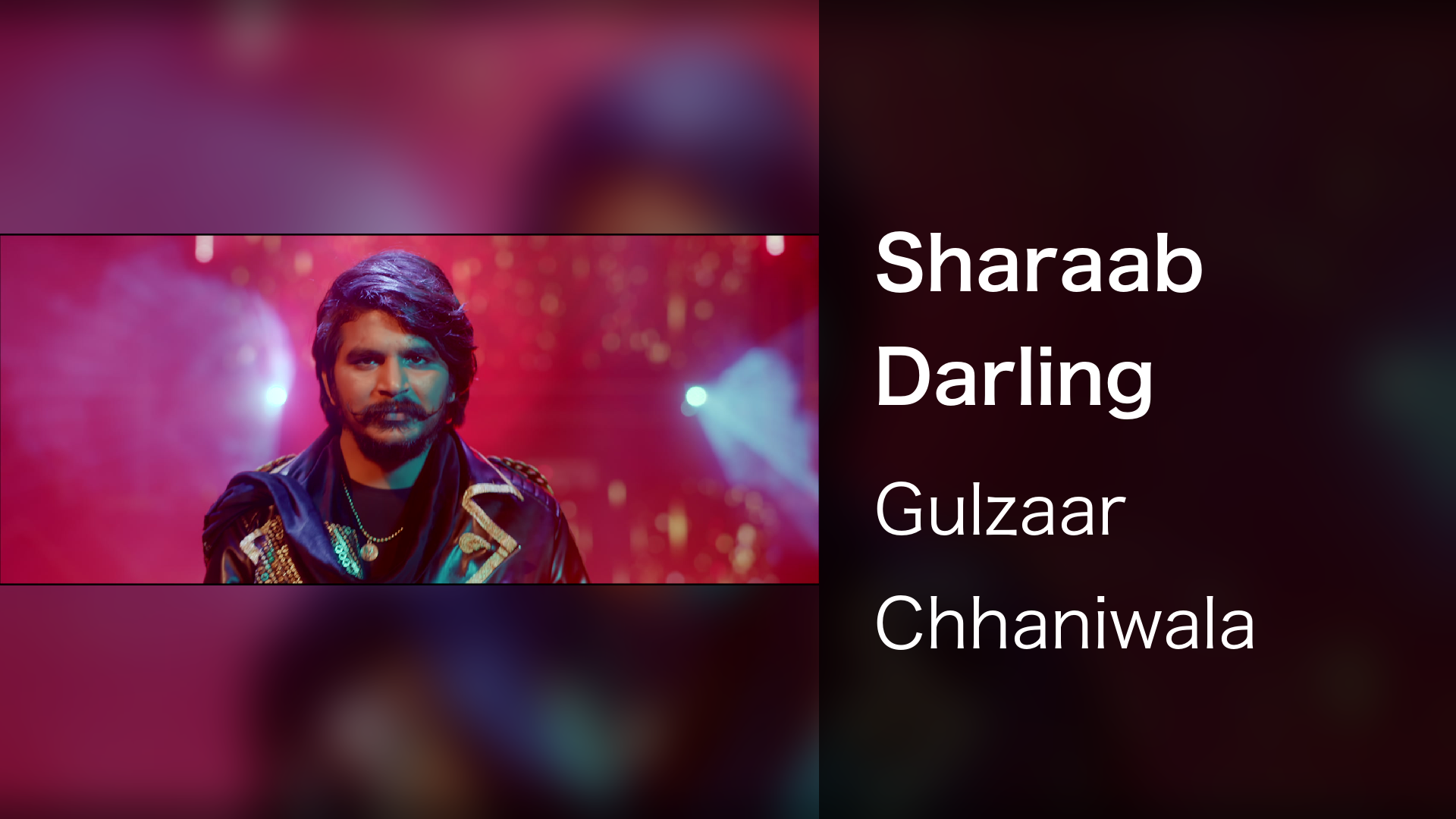 Sharaab Darling(音楽・ライブ / 2022) - 動画配信 | U-NEXT 31日間無料トライアル