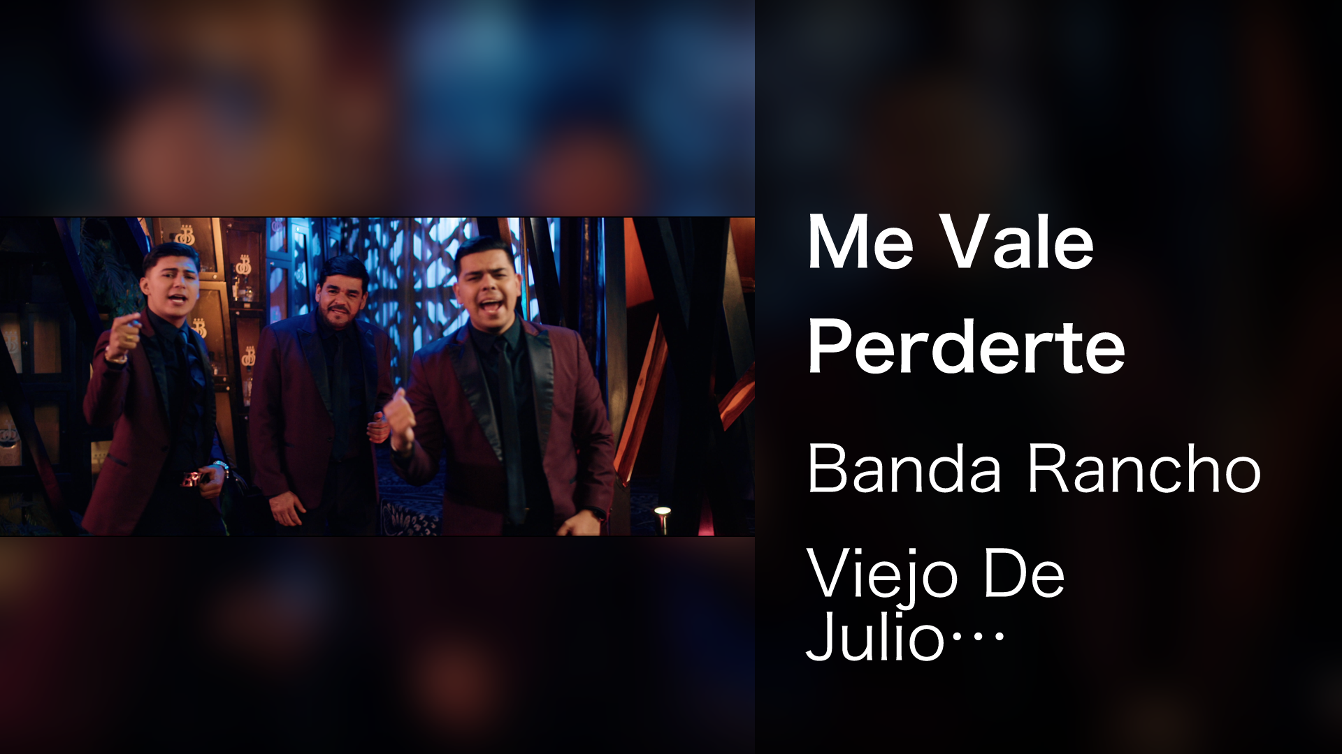 Me Vale Perderte(音楽・ライブ / 2022) - 動画配信 | U-NEXT 31日間無料トライアル