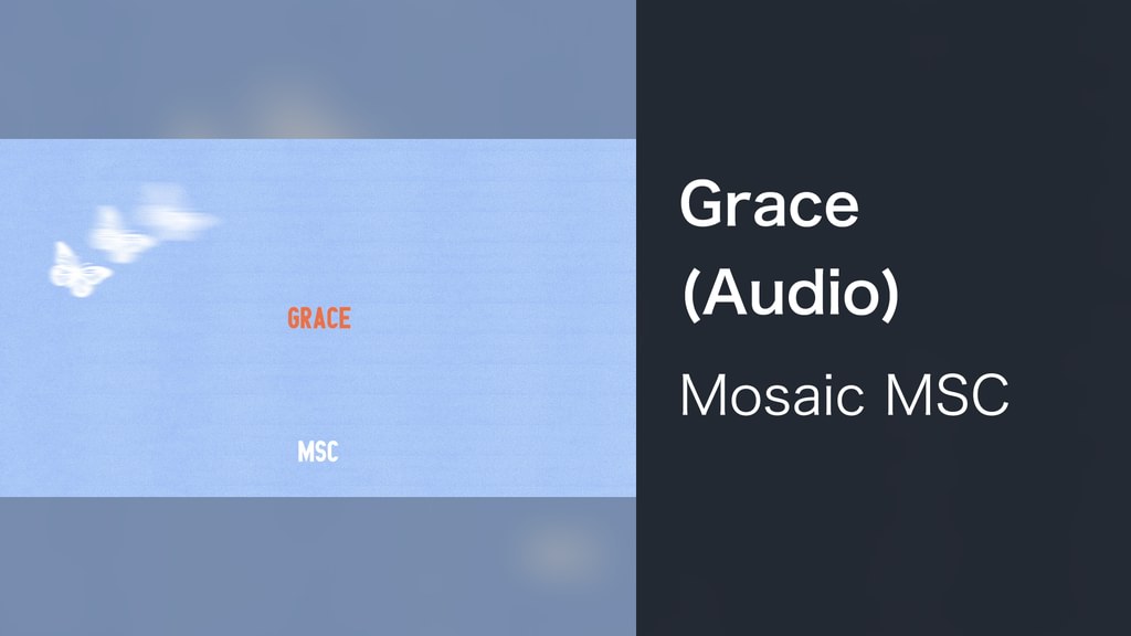 Grace (Audio)(音楽・ライブ / 2022) - 動画配信 | U-NEXT 31日間無料トライアル