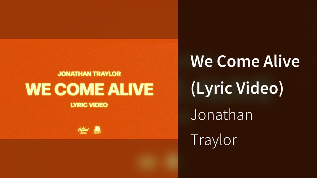 We Come Alive (Lyric Video)(音楽・ライブ / 2022) - 動画配信 | U-NEXT 31日間無料トライアル