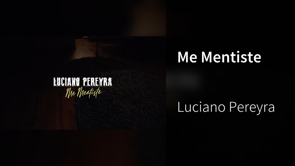 Me Mentiste(音楽・ライブ / 2022) - 動画配信 | U-NEXT 31日間無料トライアル