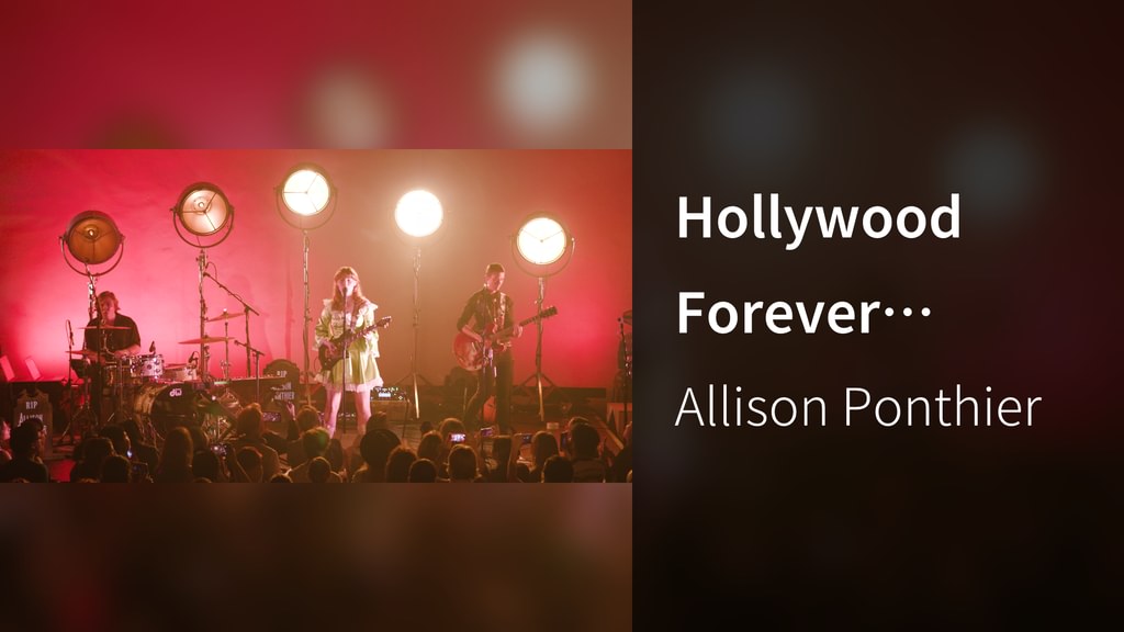 Hollywood Forever Cemetery (Live)(音楽・ライブ / 2022) - 動画配信 | U-NEXT 31日間無料 ...
