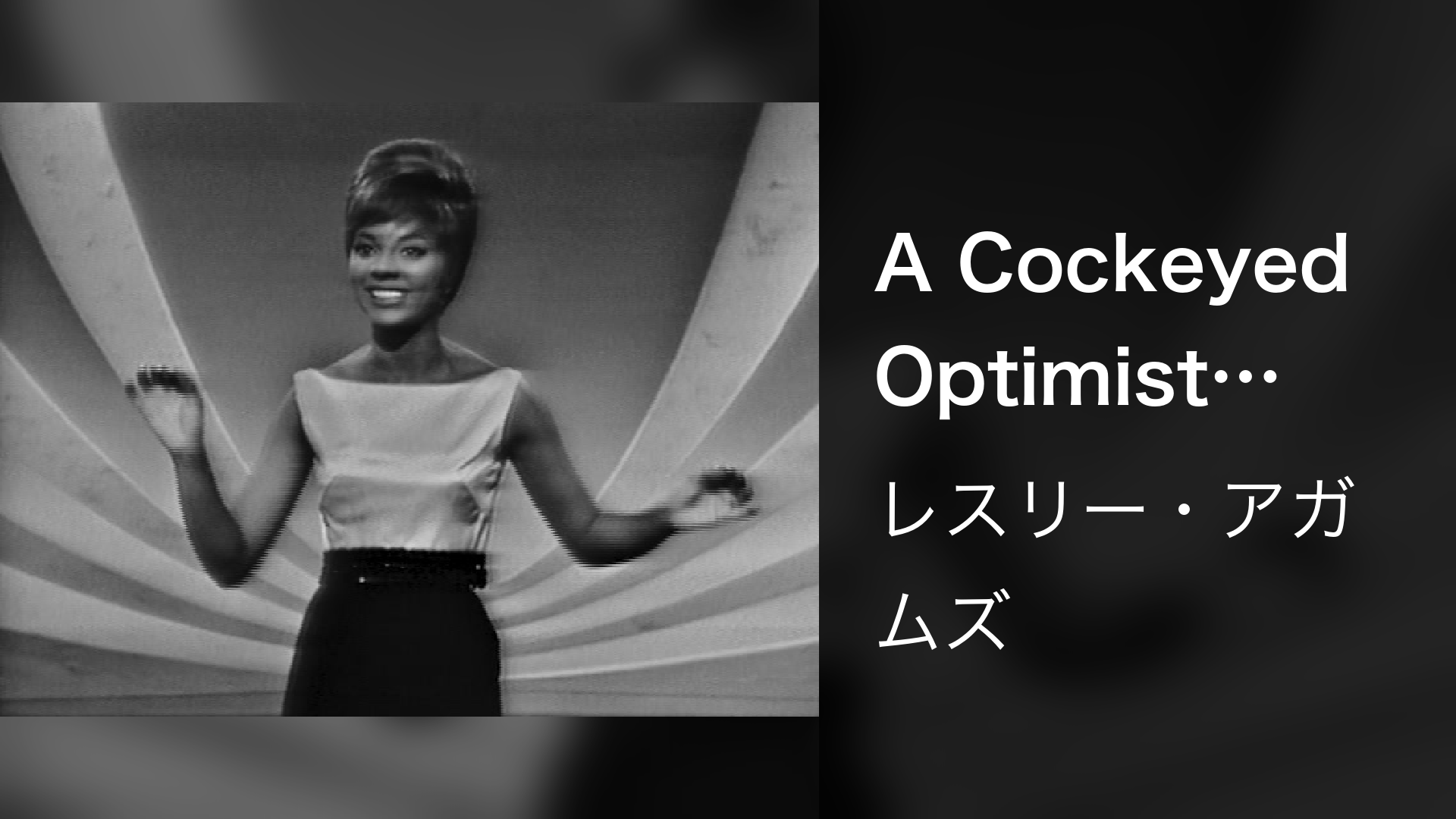 A Cockeyed Optimist (Live On The Ed Sullivan Show, December 27, 1964 ...