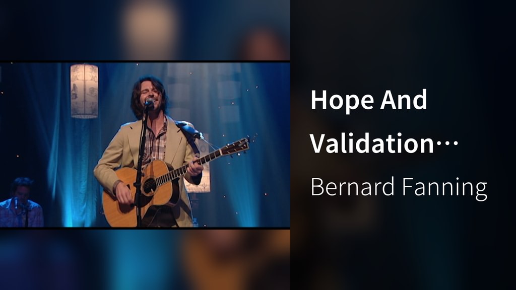 Hope And Validation (Live At Max Sessions)(音楽・ライブ / 2022) - 動画配信 | U ...