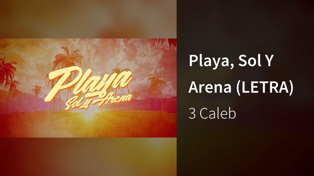 Playa, Sol Y Arena (LETRA)(音楽・ライブ / 2022) - 動画配信 | U-NEXT 31日間無料トライアル