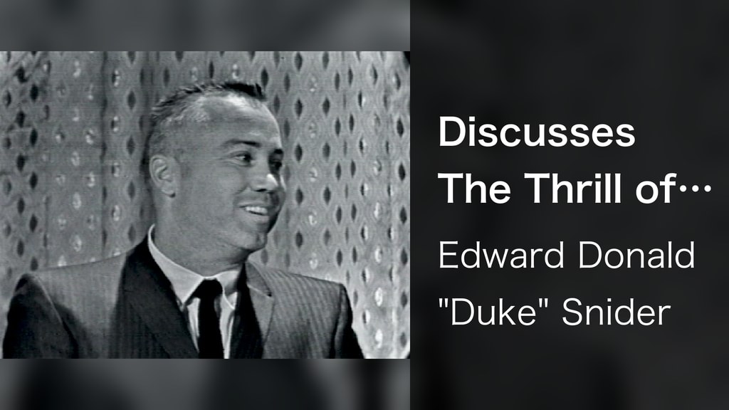 Discusses The Thrill of Playing In The World Series (Live On The Ed ...