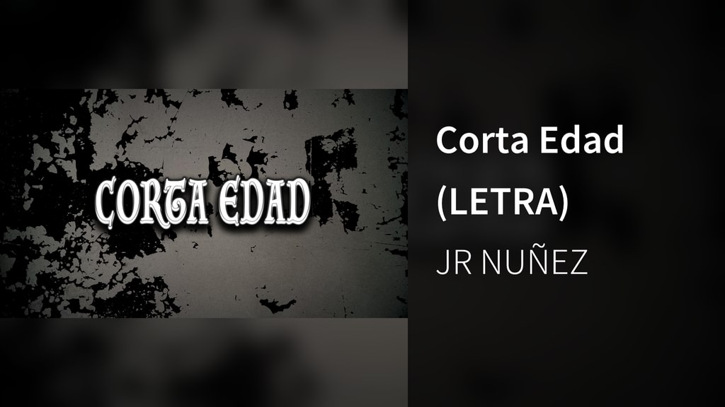Corta Edad (LETRA)(音楽・ライブ / 2023) - 動画配信 | U-NEXT 31日間無料トライアル