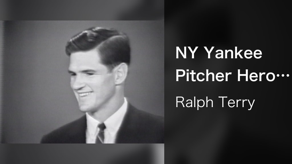 NY Yankee Pitcher Hero Of The World Series (Live On The Ed Sullivan ...
