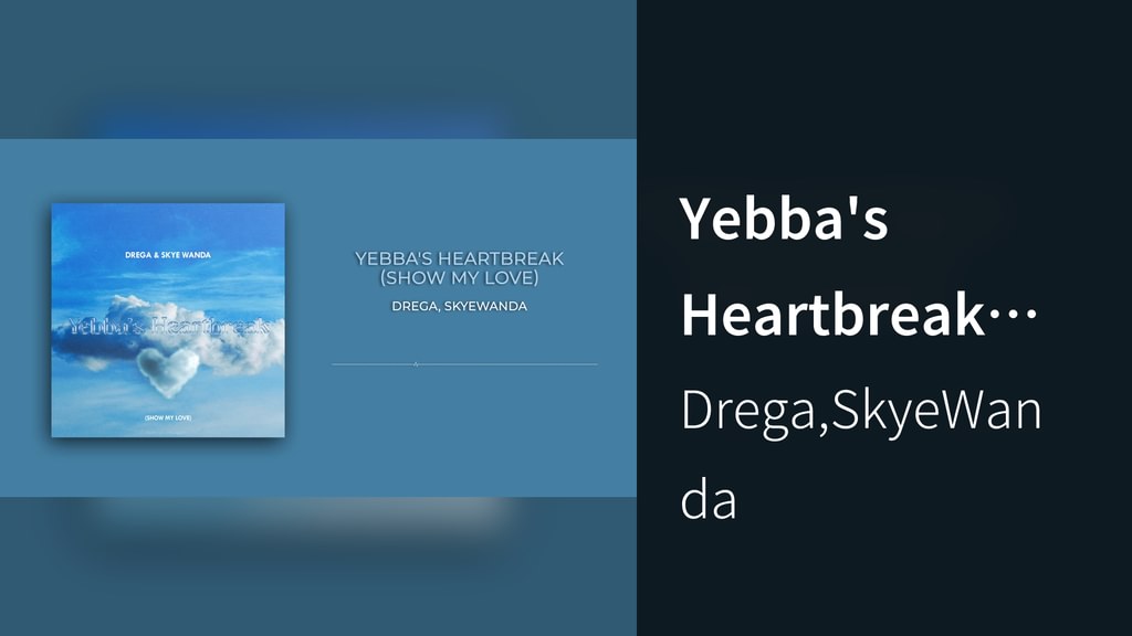 Yebba's Heartbreak (Show My Love) (Drega & Skyewanda Cover / Visualizer ...