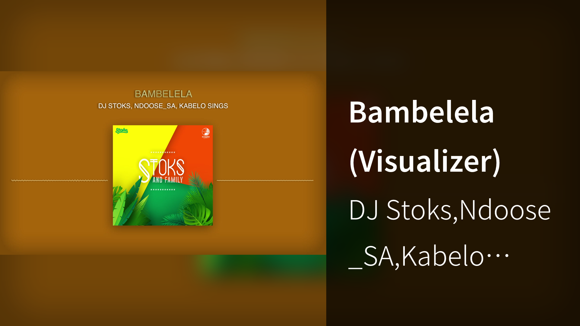 Bambelela (Visualizer)(音楽・ライブ / 2023) - 動画配信 | U-NEXT 31日間無料トライアル
