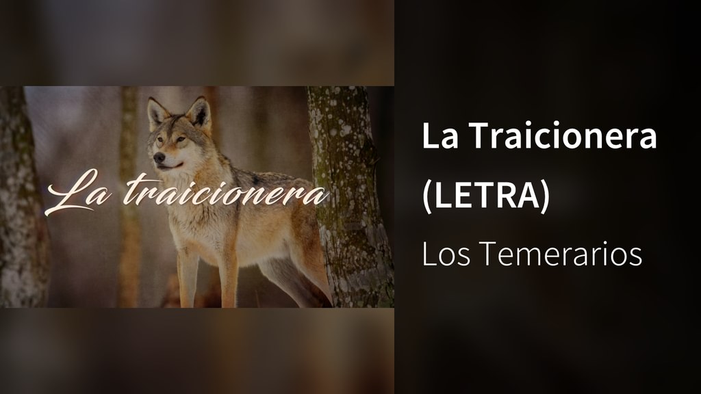 La Traicionera (LETRA)(音楽・ライブ / 2023) - 動画配信 | U-NEXT 31日間無料トライアル