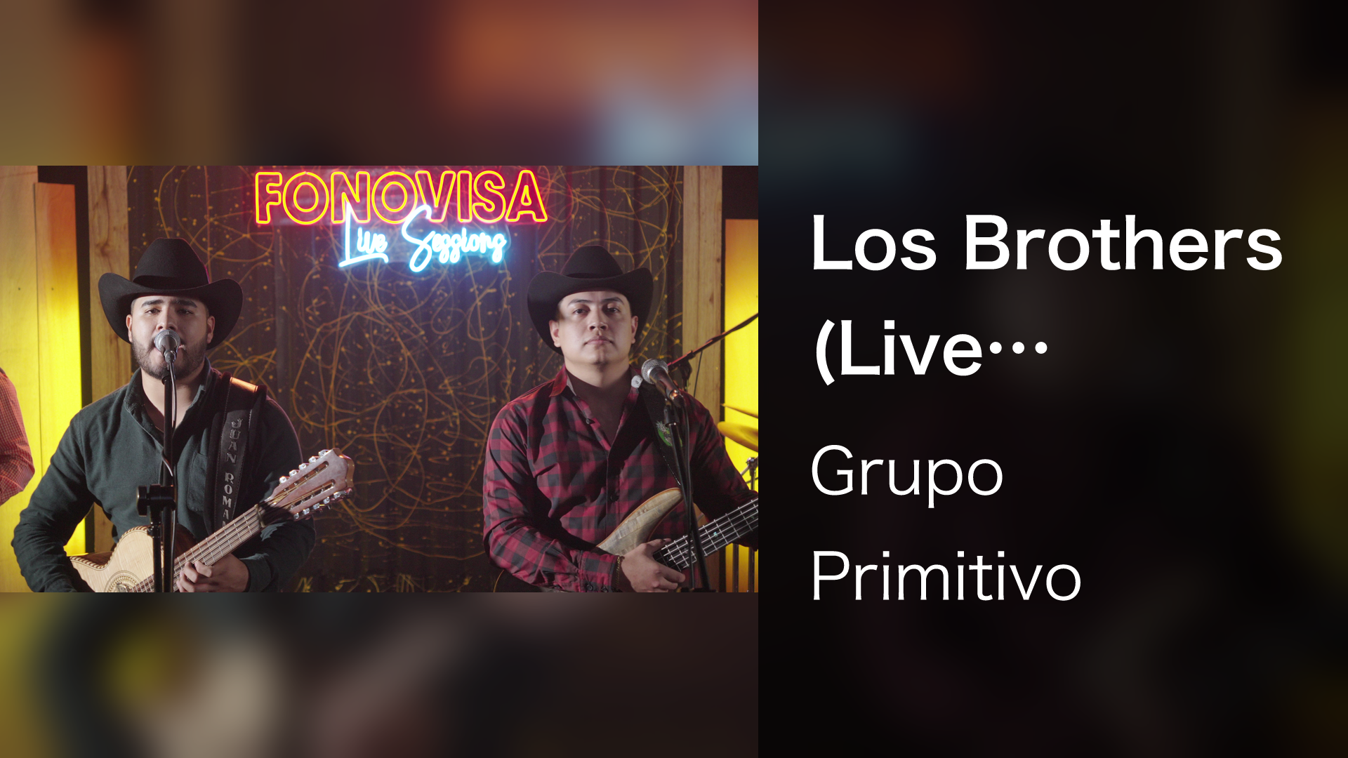 Los Brothers (Live Session)(音楽・ライブ / 2024) - 動画配信 | U-NEXT 31日間無料トライアル