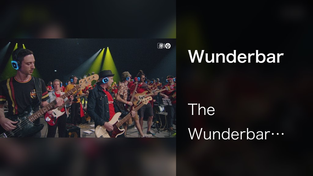 Wunderbar(音楽・ライブ / 2024) - 動画配信 | U-NEXT 31日間無料トライアル