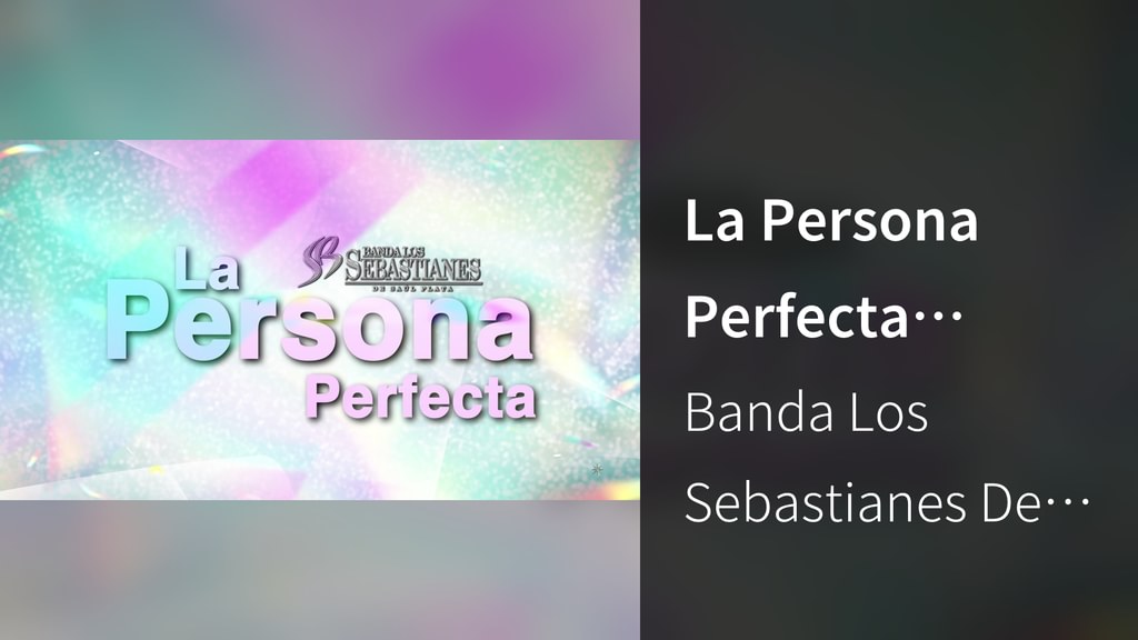 La Persona Perfecta (LETRA)(音楽・ライブ / 2024) - 動画配信 | U-NEXT 31日間無料トライアル