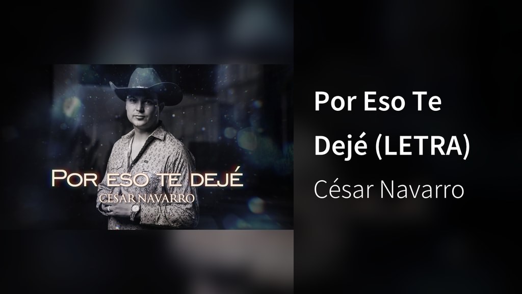 Por Eso Te Dejé (LETRA)(音楽・ライブ / 2024) - 動画配信 | U-NEXT 31日間無料トライアル
