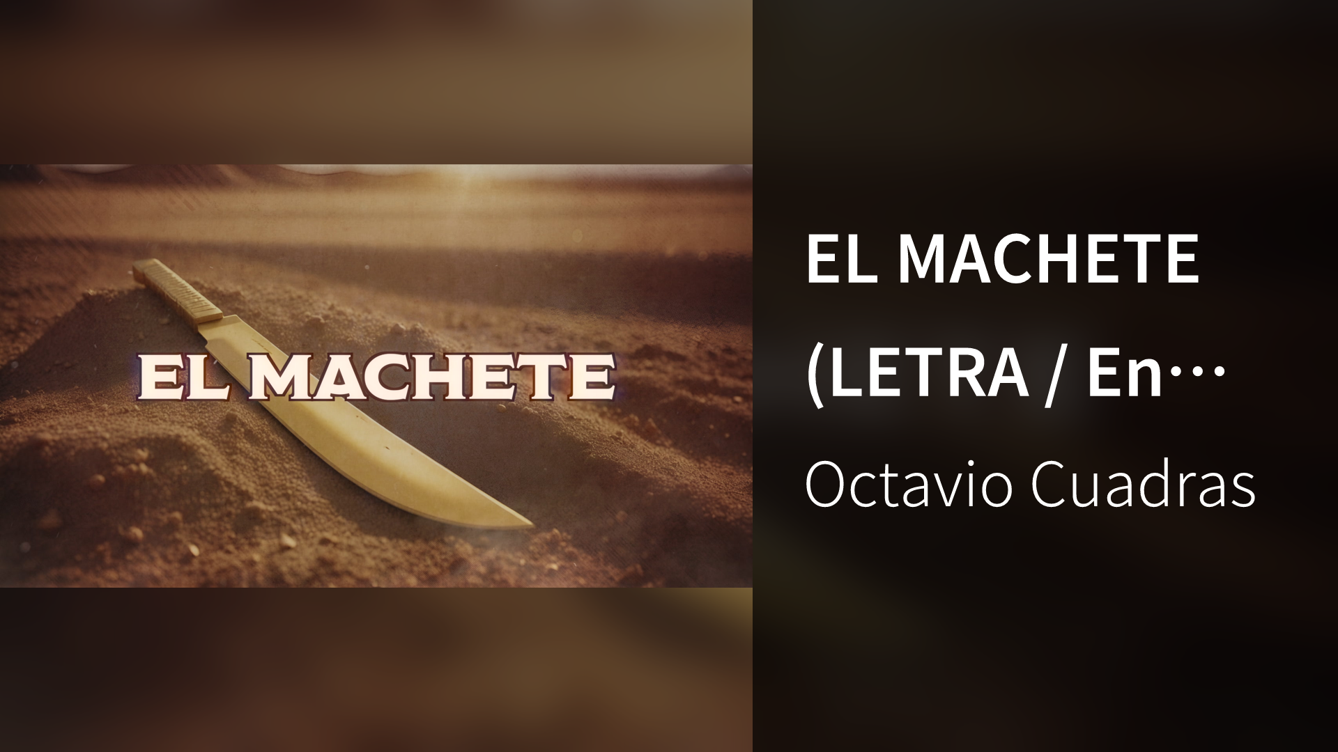 EL MACHETE (LETRA / En Vivo)(音楽・ライブ / 2024) - 動画配信 | U-NEXT 31日間無料トライアル