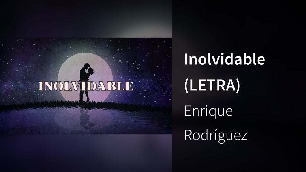 Inolvidable (LETRA)(音楽・ライブ / 2025) - 動画配信 | U-NEXT 31日間無料トライアル