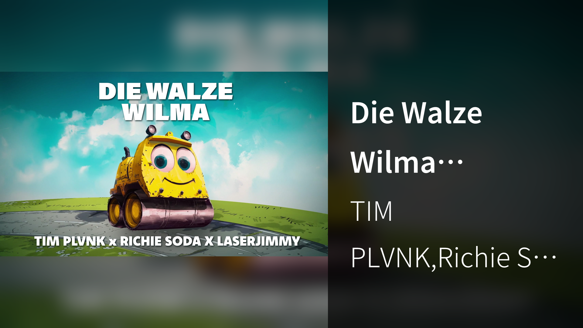 Die Walze Wilma (Visualizer)(音楽・ライブ / 2024) - 動画配信 | U-NEXT 31日間無料トライアル