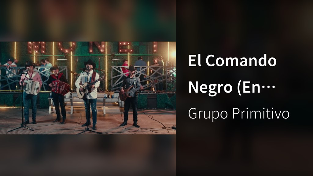 El Comando Negro (En Vivo)(音楽・ライブ / 2025) - 動画配信 | U-NEXT 31日間無料トライアル