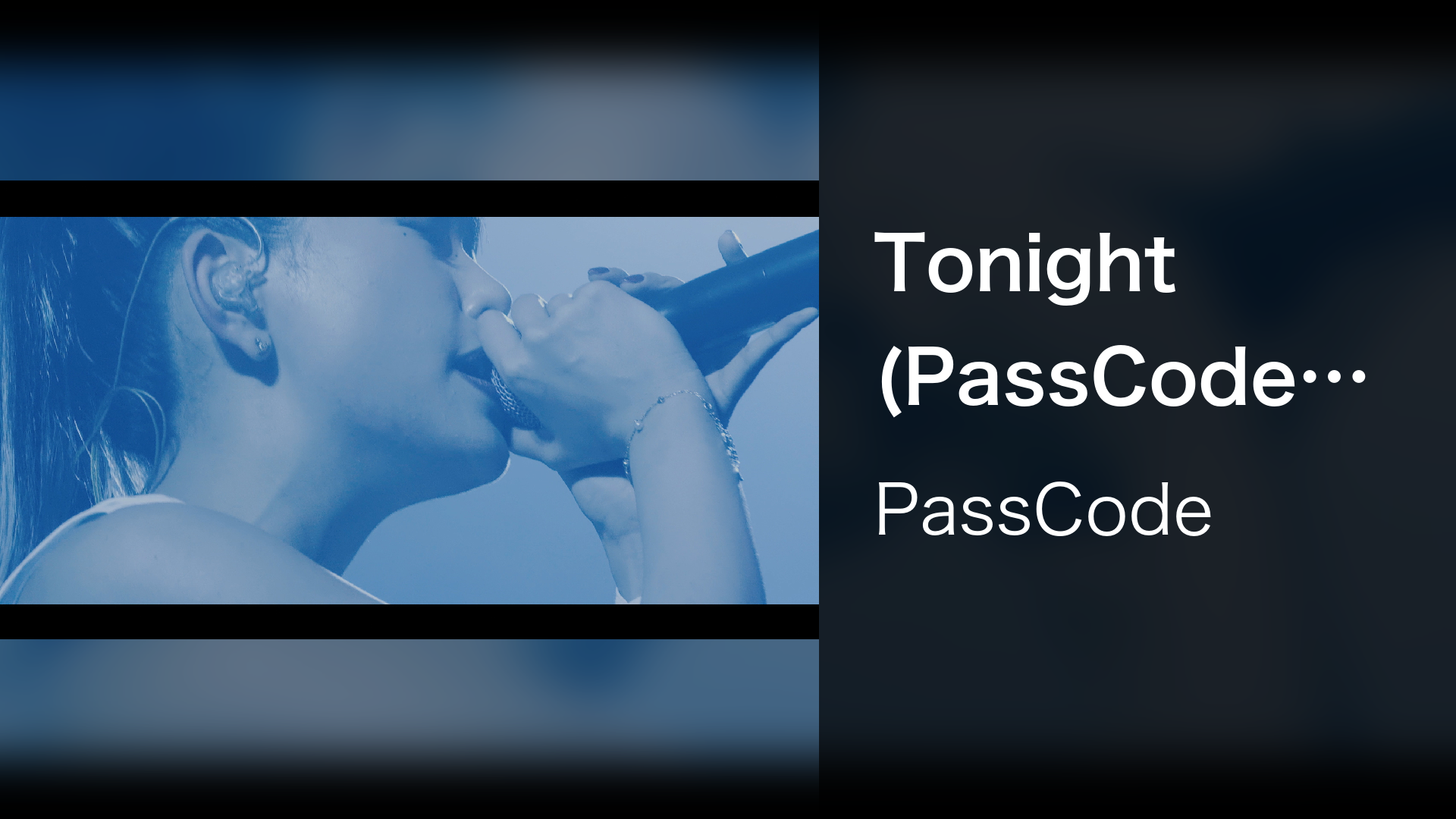 Tonight (PassCode CLARITY Plus Tour 19-20 Final at STUDIO COAST)(音楽・ライブ / 2020) - 動画配信 | U-NEXT ...