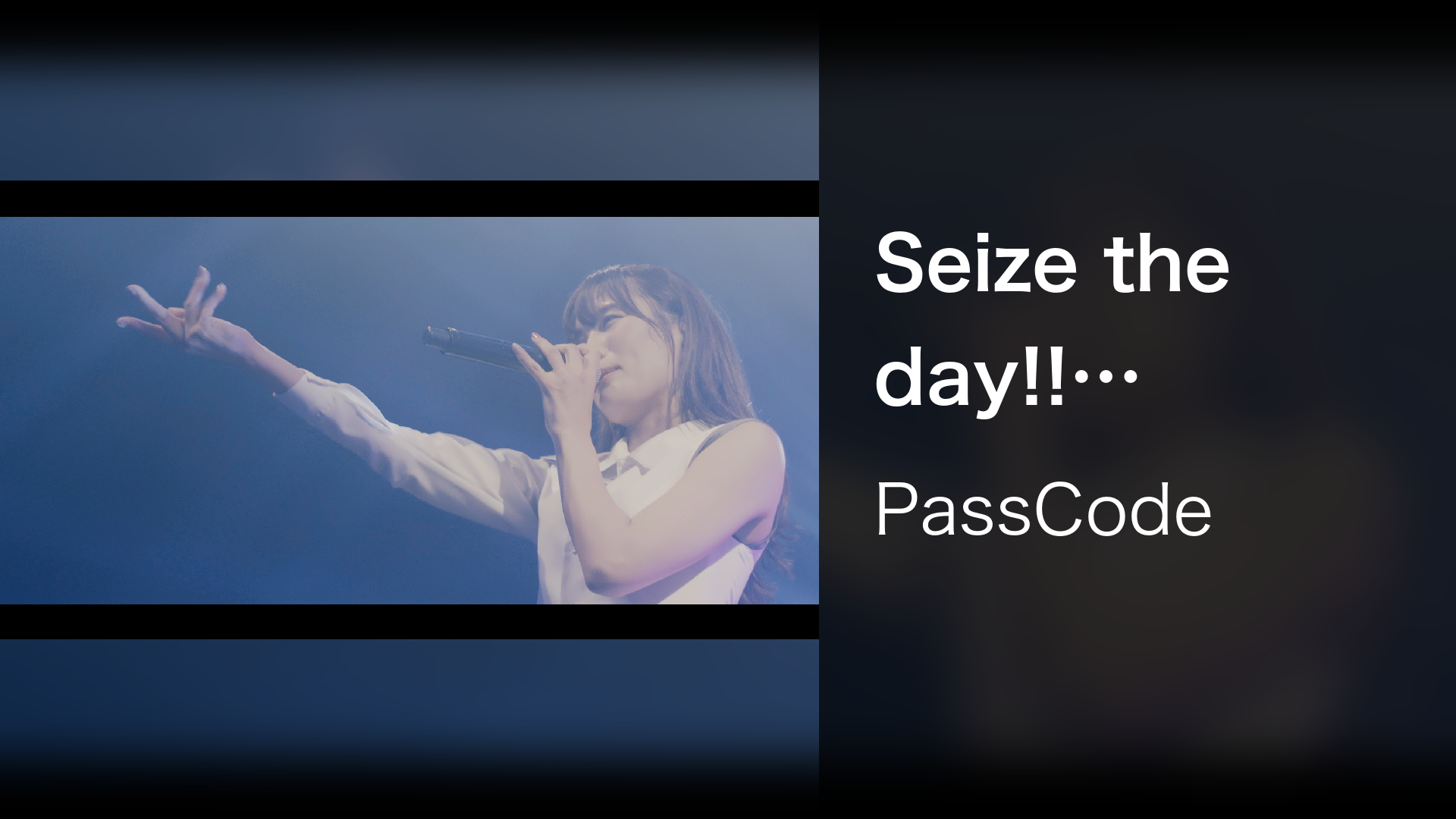 Seize the day!! (PassCode CLARITY Plus Tour 19-20 Final at STUDIO COAST)(音楽・ライブ / 2020) - 動画配信 ...